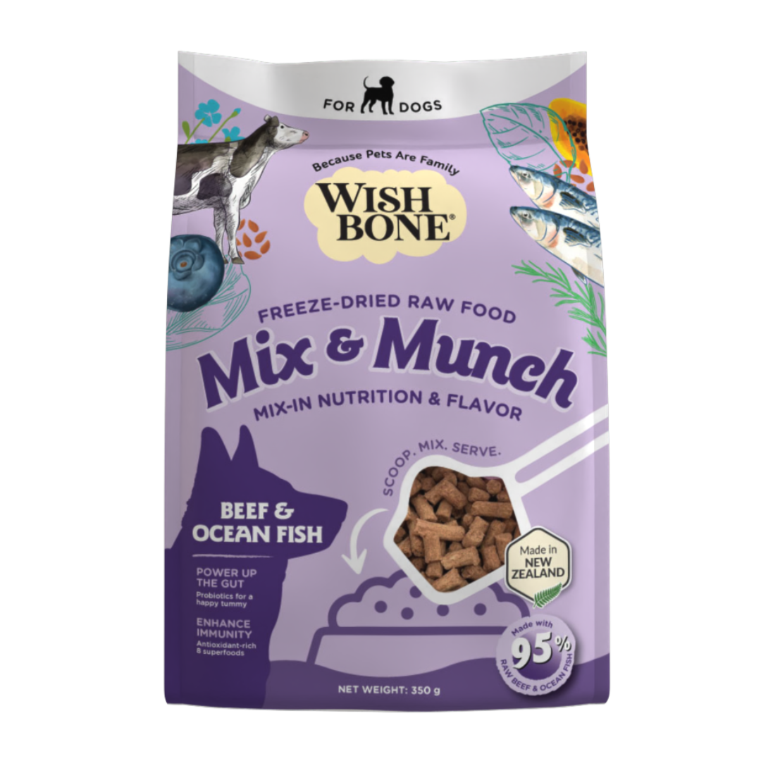 Wishbone Ocean New Zealand King Salmon, Gluten Free, Grain Free Dry Do ...