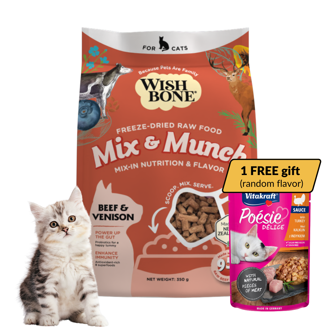 Wishbone Graze New Zealand Beef and Lamb, Gluten Free, Grain Free Dry ...